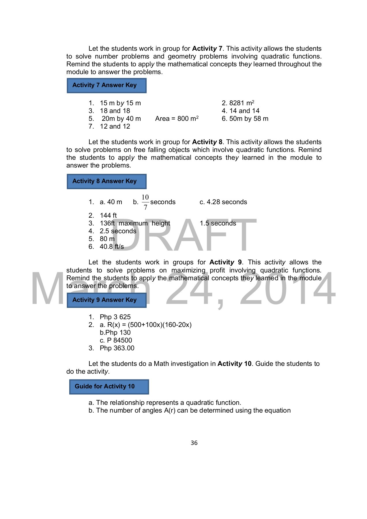 Mathematics Grade 9 - Palawan BlogOn - Page 116 | Flip PDF Online | PubHTML5