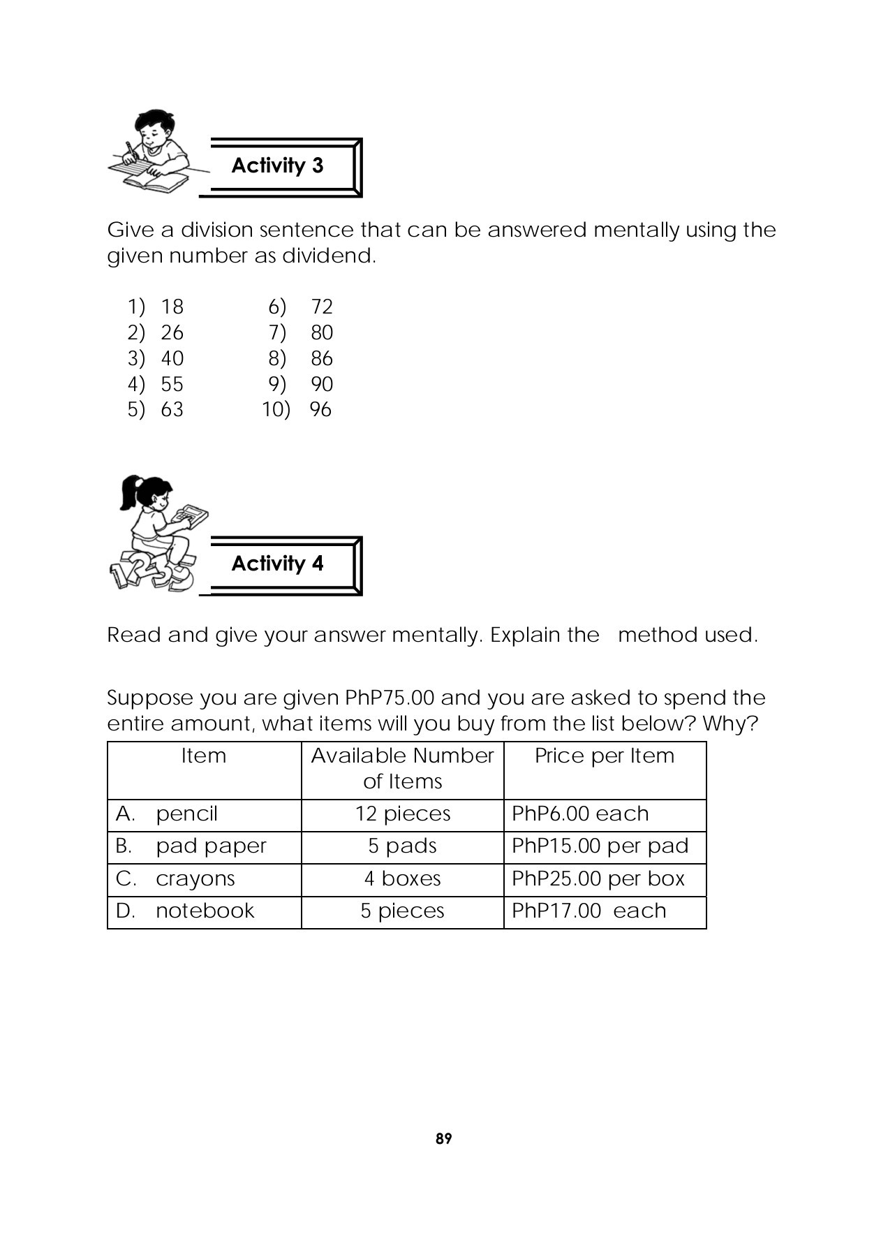 Math Grade 3 - Palawan BlogOn - Page 206 | Flip PDF Online | PubHTML5