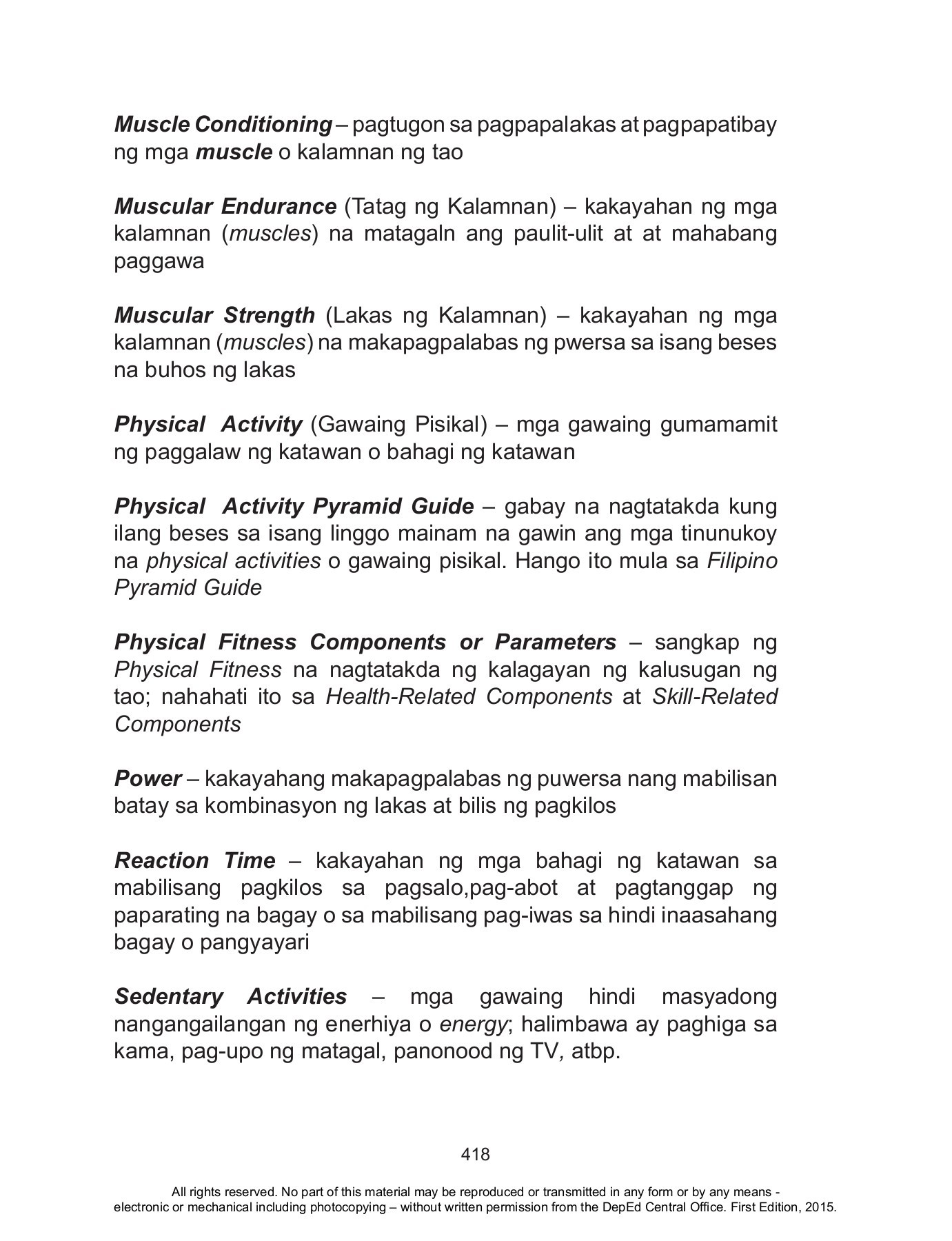 Physical Education Grade 4 - Palawan BlogOn - Page 153 | Flip PDF ...