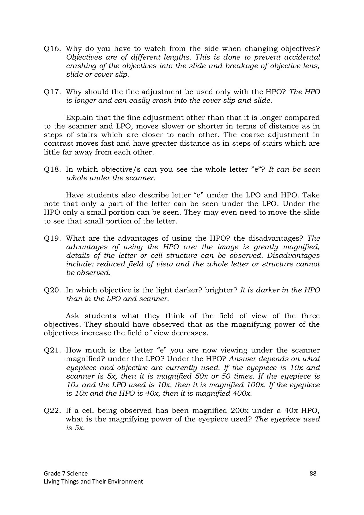 Science Grade 7 - Palawan BlogOn - Page 94 | Flip PDF Online | PubHTML5