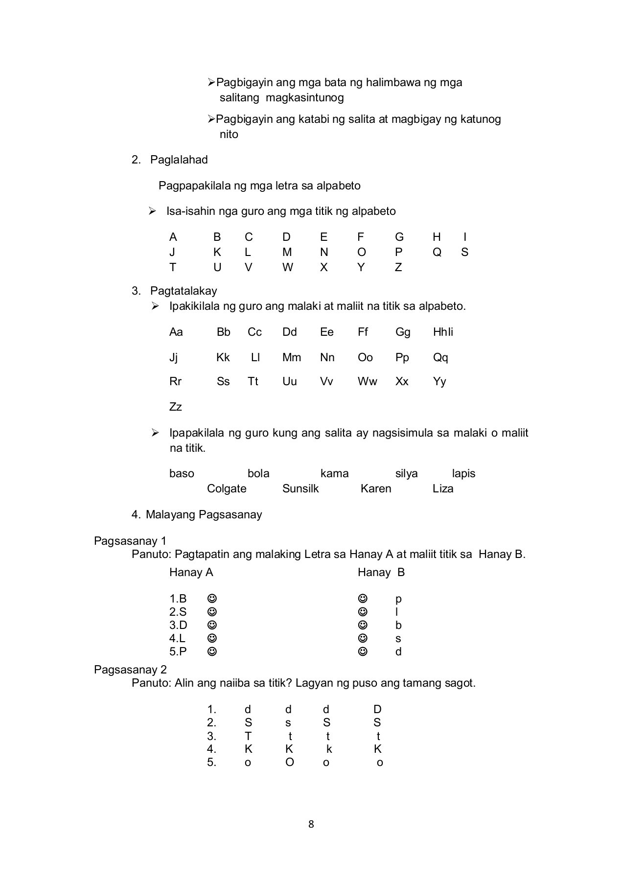 Mother Tongue Grade 1 Part 1 - Palawan BlogOn - Page 44 | Flip PDF ...