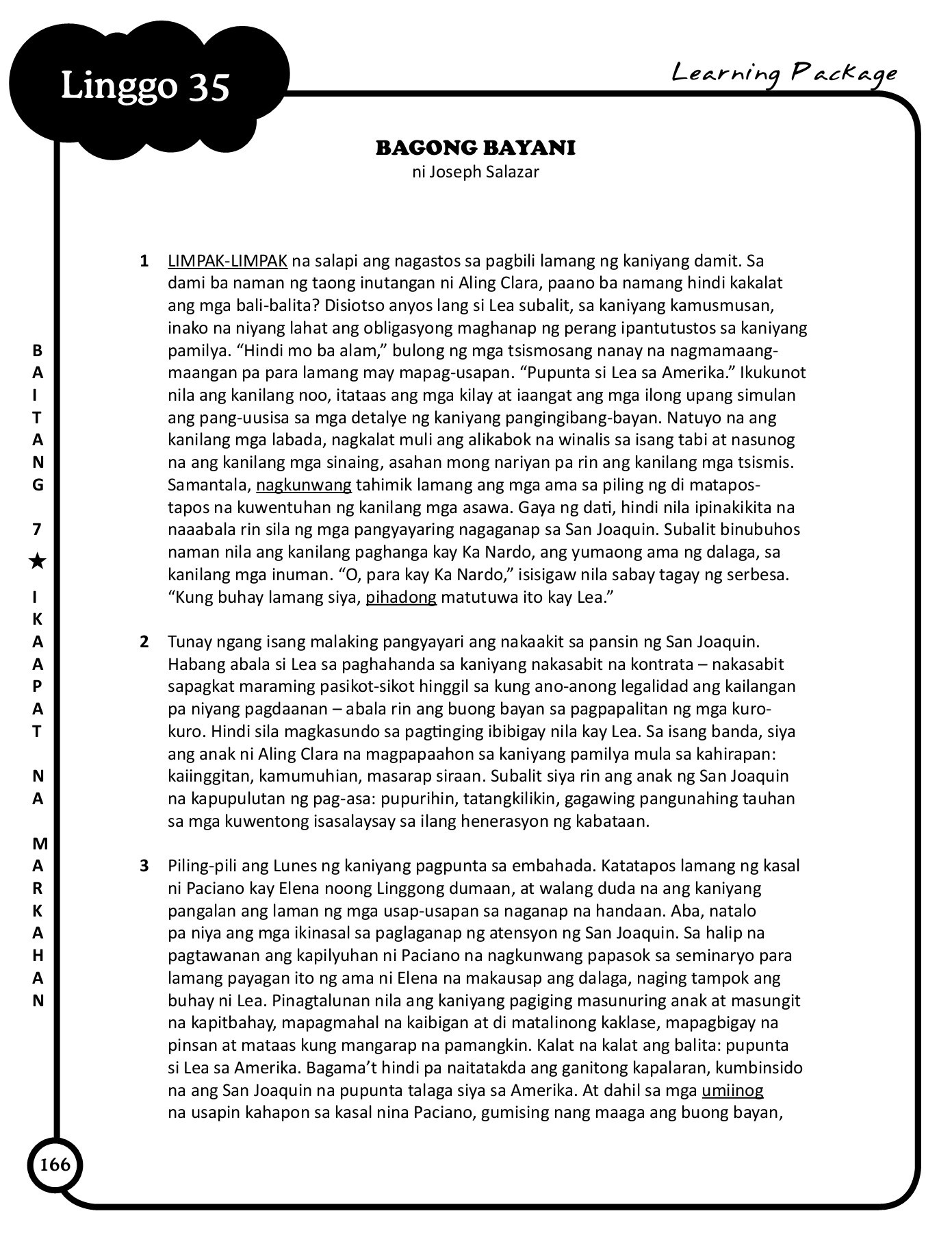 Filipino Grade 7 - Palawan BlogOn - Page 151 | Flip PDF Online | PubHTML5