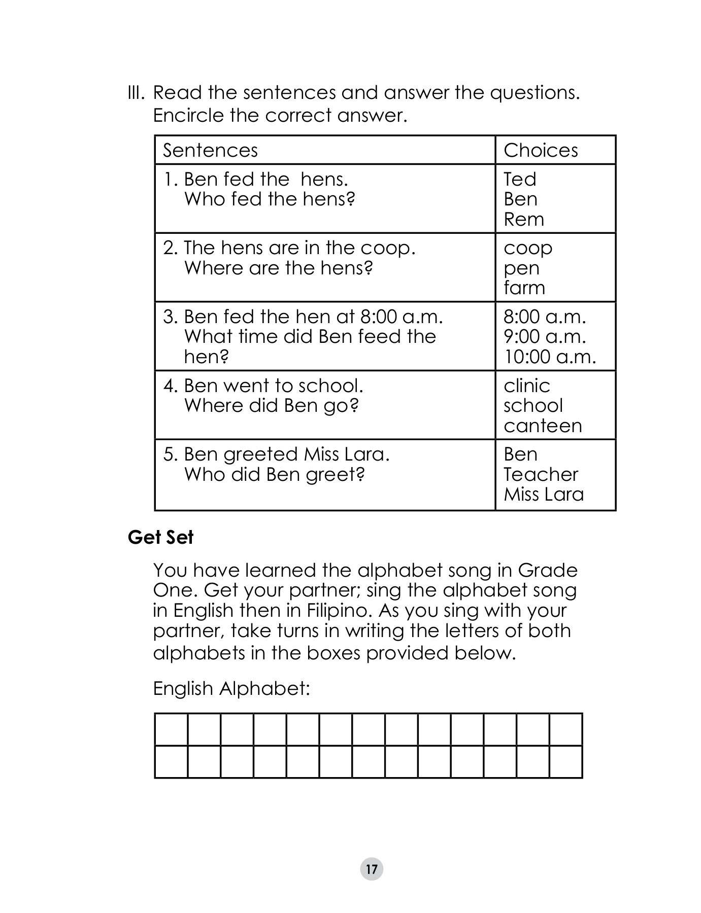 English Grade 2 Part 1 - Palawan BlogOn - Page 30 | Flip PDF Online ...