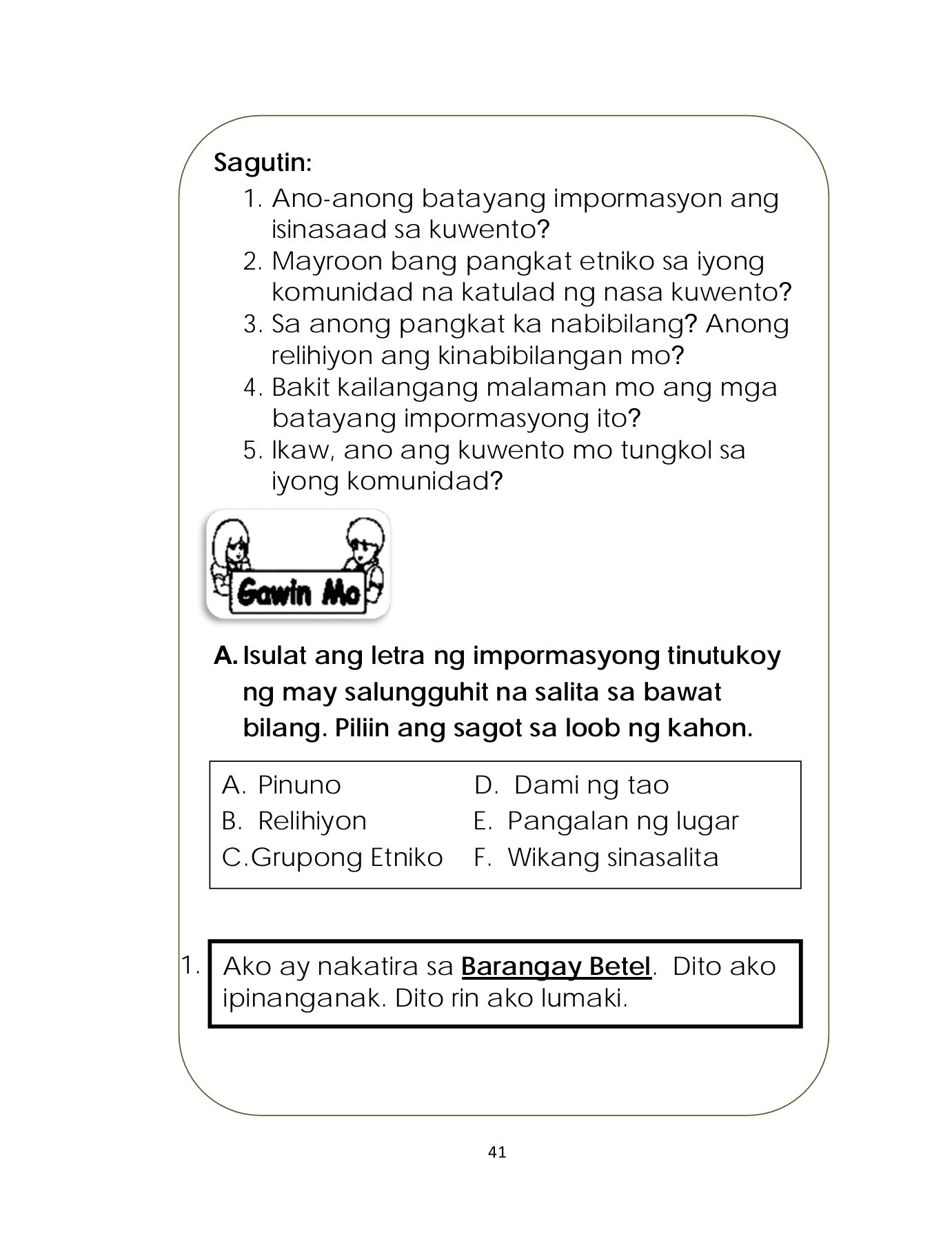 Araling Panlipunan Grade 2 - Palawan BlogOn - Pahina 46 | Online na PDF ...