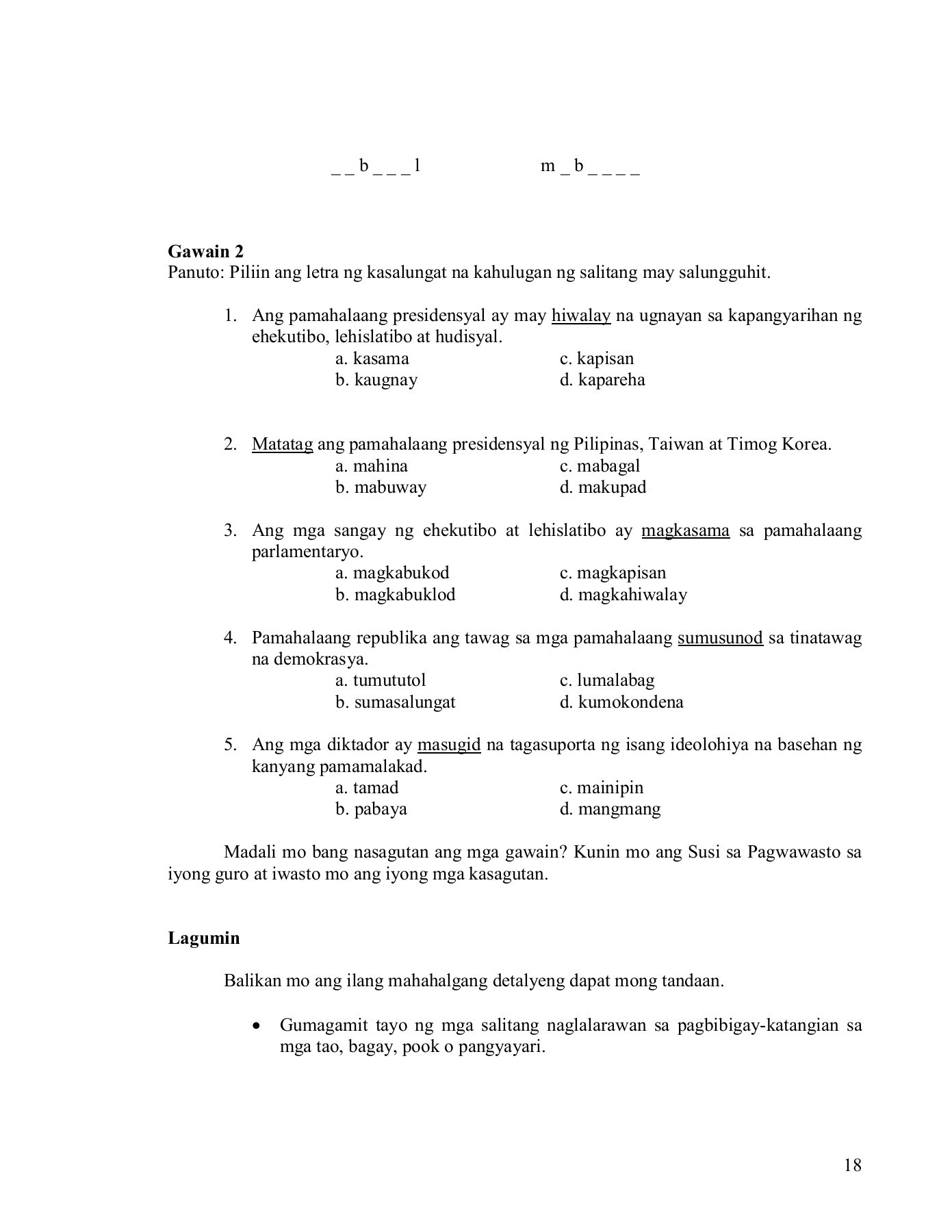 FILIPINO 2 Part 1 - Palawan BlogOn - Pahina 329 | Online na PDF | PubHTML5