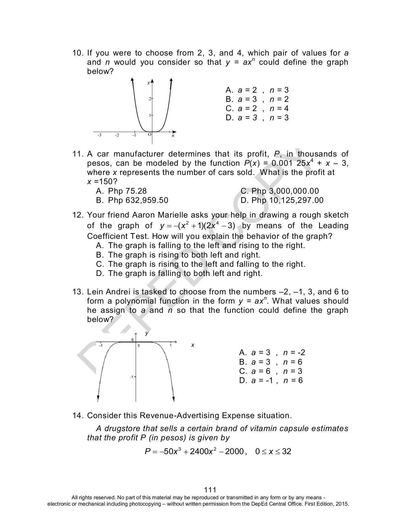 Mathematics Grade 10 - Palawan BlogOn - Page 152 | Flip PDF Online ...