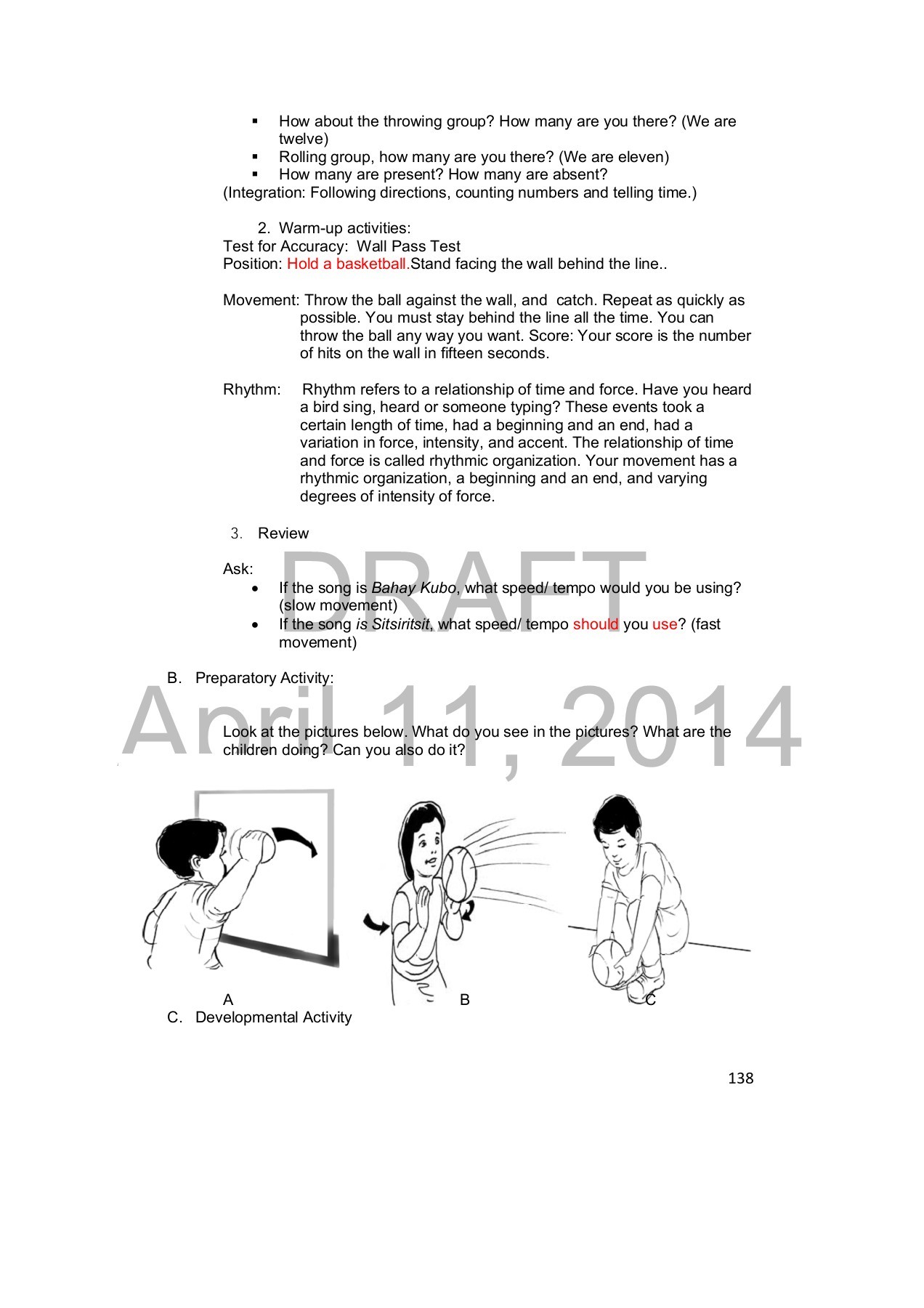 Physical Education Grade 3 - Palawan BlogOn - Page 104 | Flip PDF Online | PubHTML5