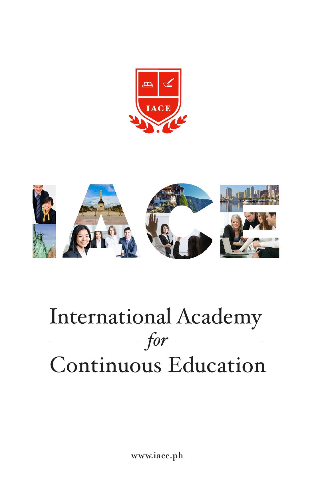 IACE-PrimerFinal - ariesbalanay - Page 1 - 4 | Flip PDF Online | PubHTML5