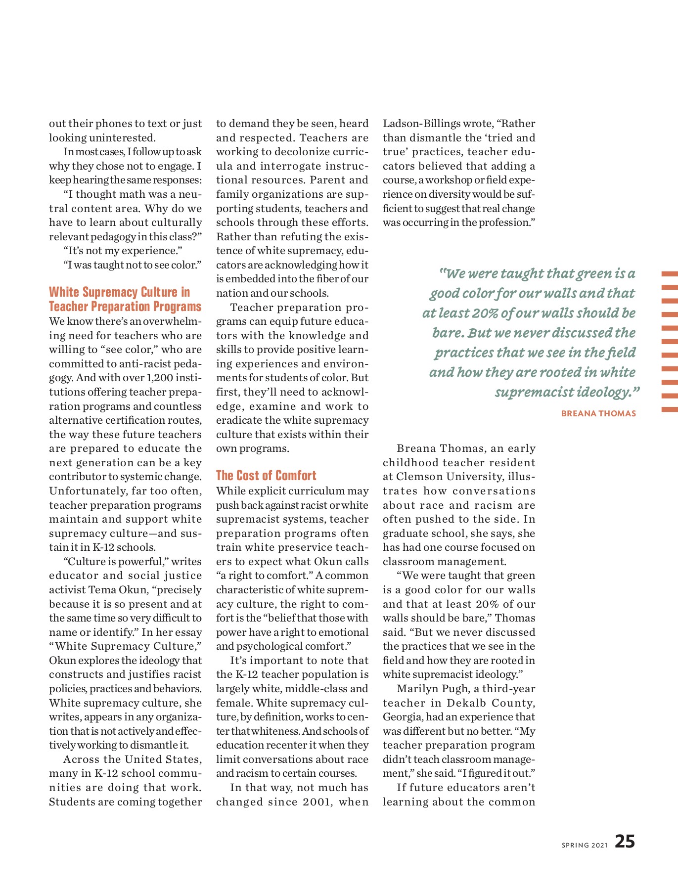 Teaching Tolerance Magazine - Callamilk - Page 27 | Flip PDF Online ...