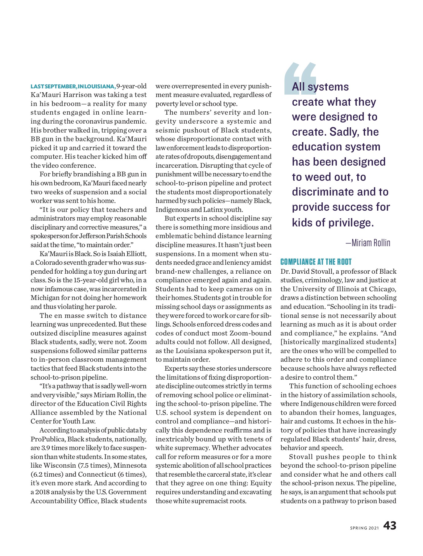 Teaching Tolerance Magazine - Callamilk - Page 45 | Flip PDF Online ...