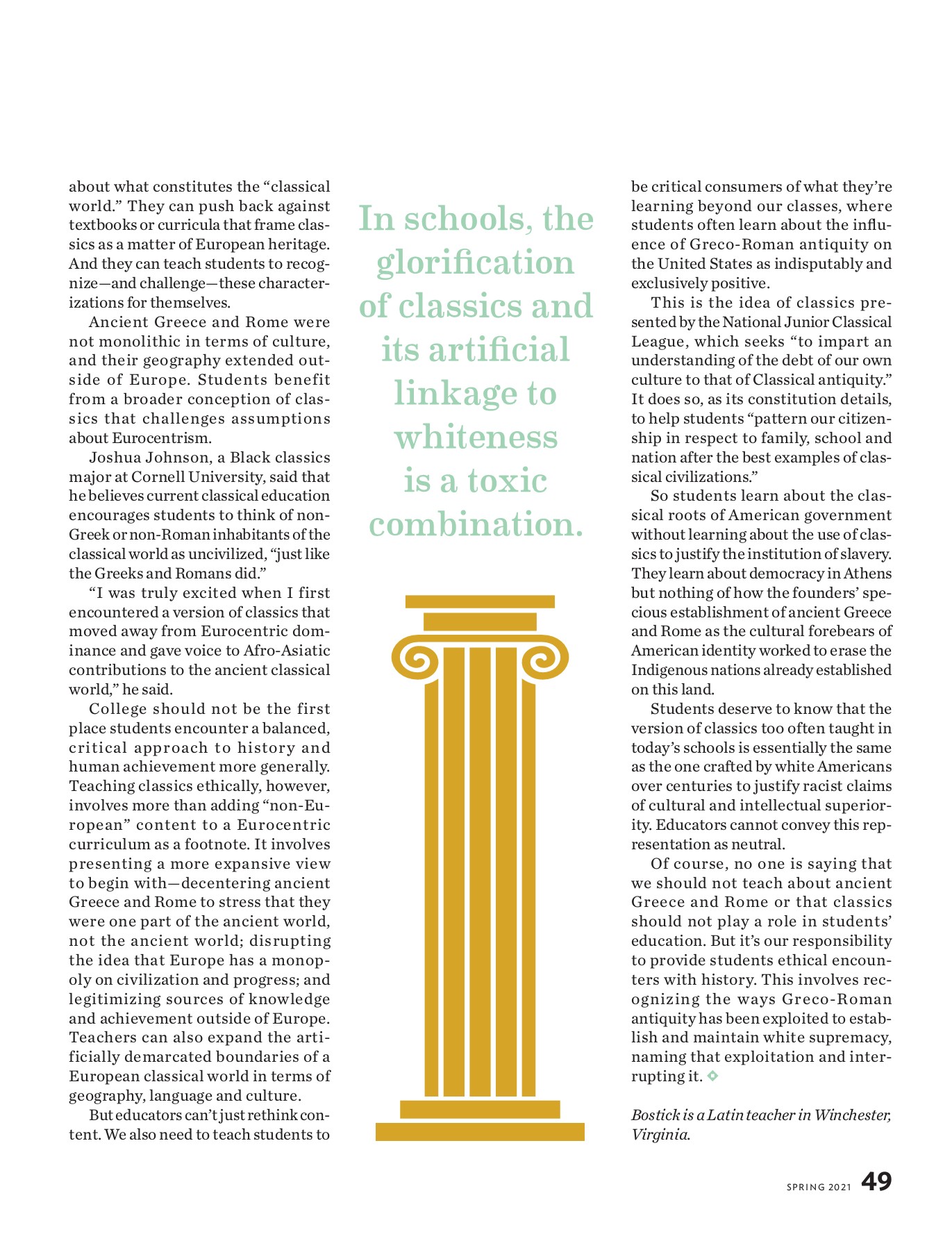 Teaching Tolerance Magazine - Callamilk - Page 51 | Flip PDF Online ...