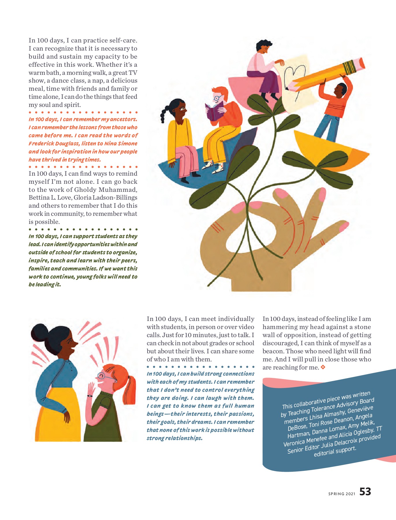 Teaching Tolerance Magazine - Callamilk - Page 55 | Flip PDF Online ...