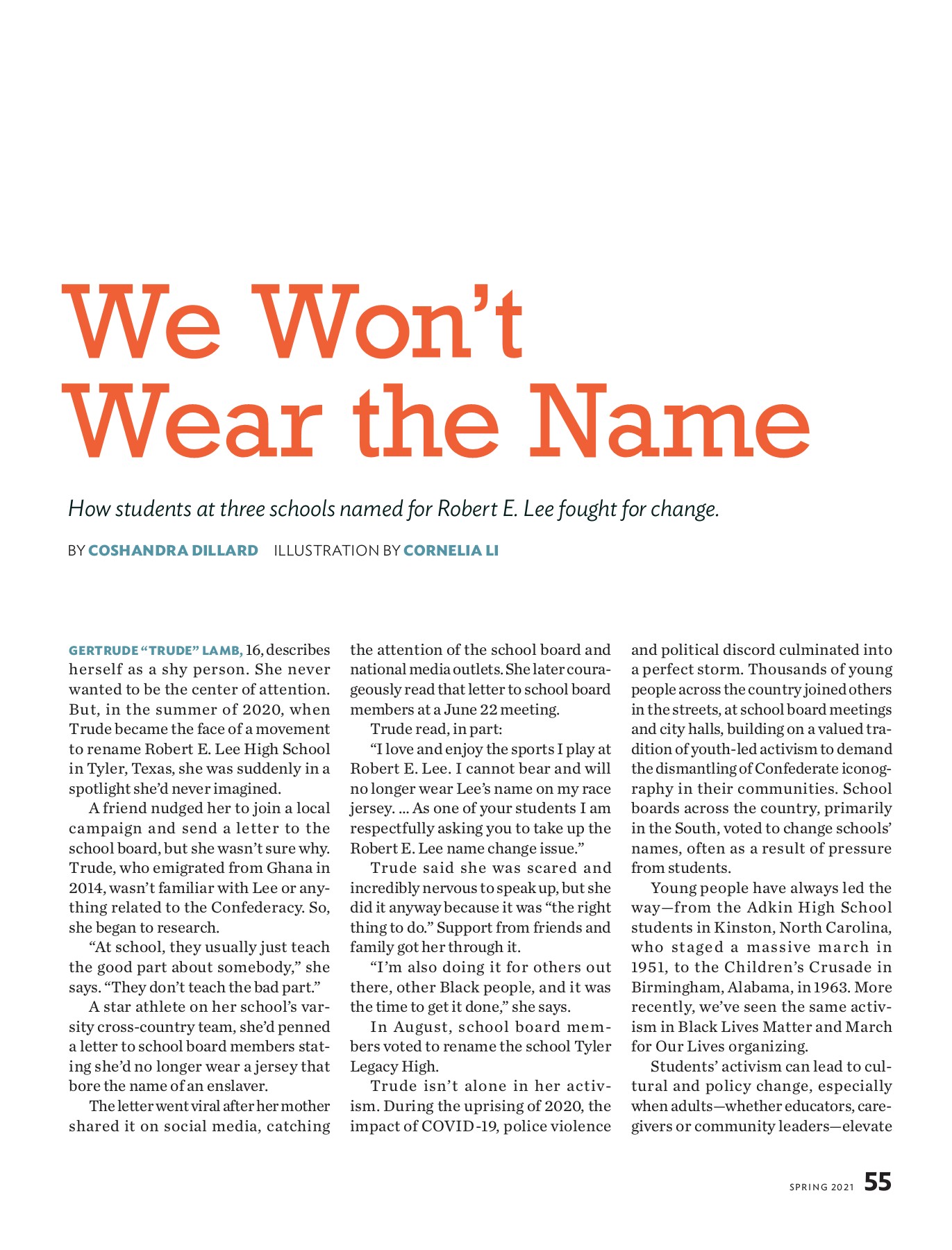 Teaching Tolerance Magazine - Callamilk - Page 57 | Flip PDF Online ...