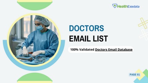 Doctor Email List - 100% Validated Email List of Doctors - physician ...