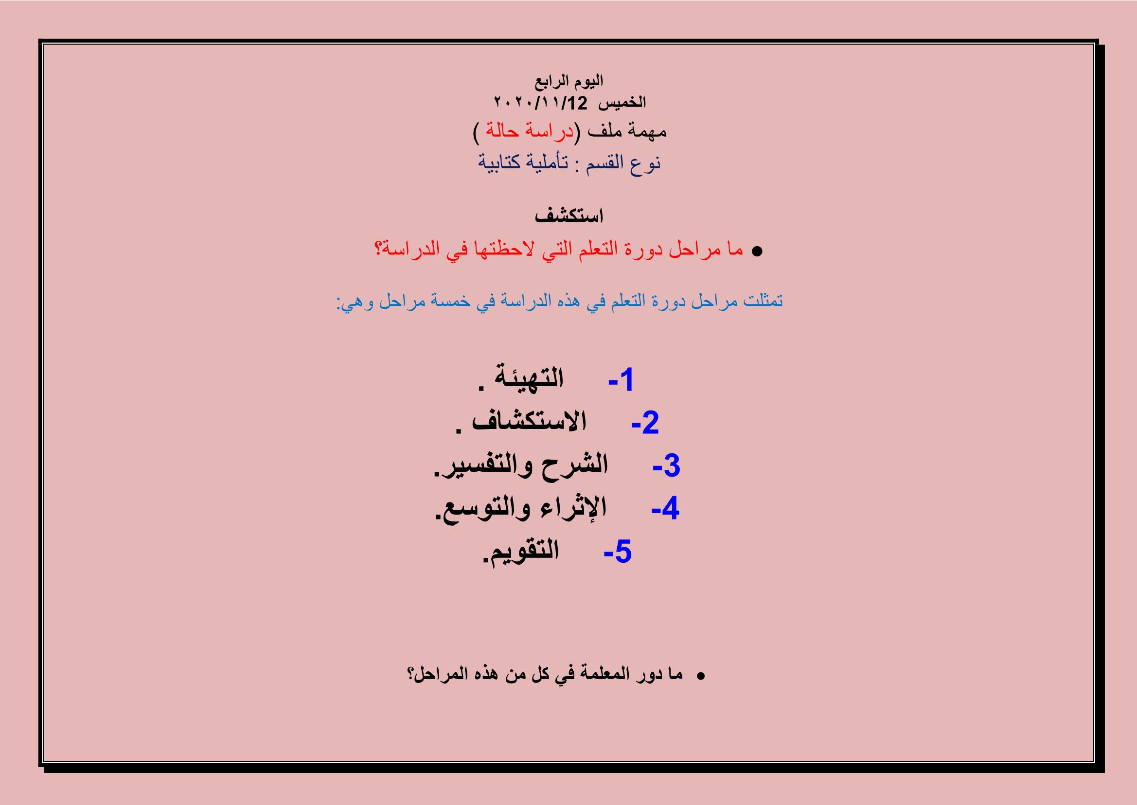 انجاز المعلمة نانا عمر ملف انجازي (3) - nanaomarmh - الصفحة 22 - PDF ...