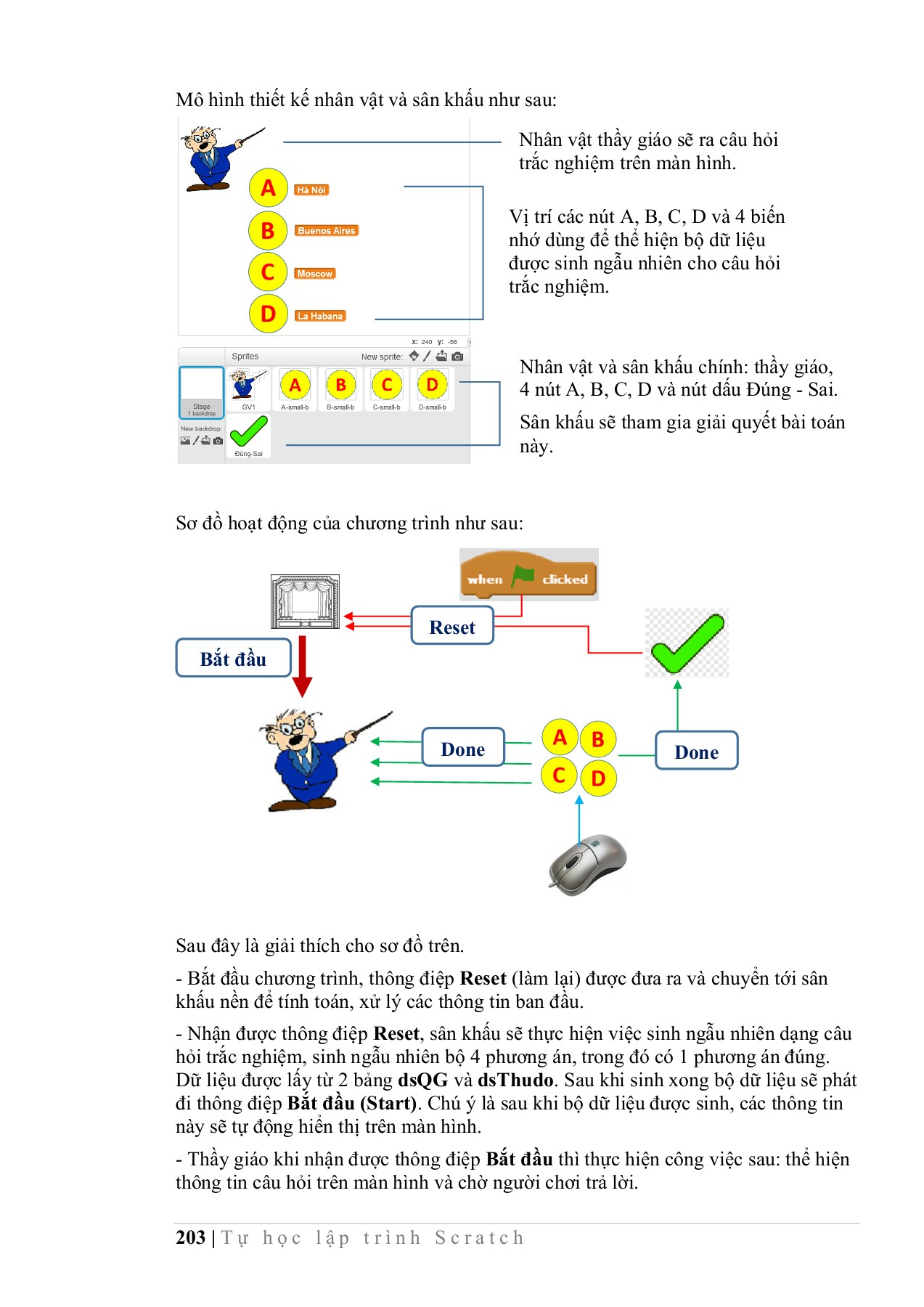 Tu hoc lap trinh Scratch - Phuong Lan - Page 203 | Flip PDF Online ...