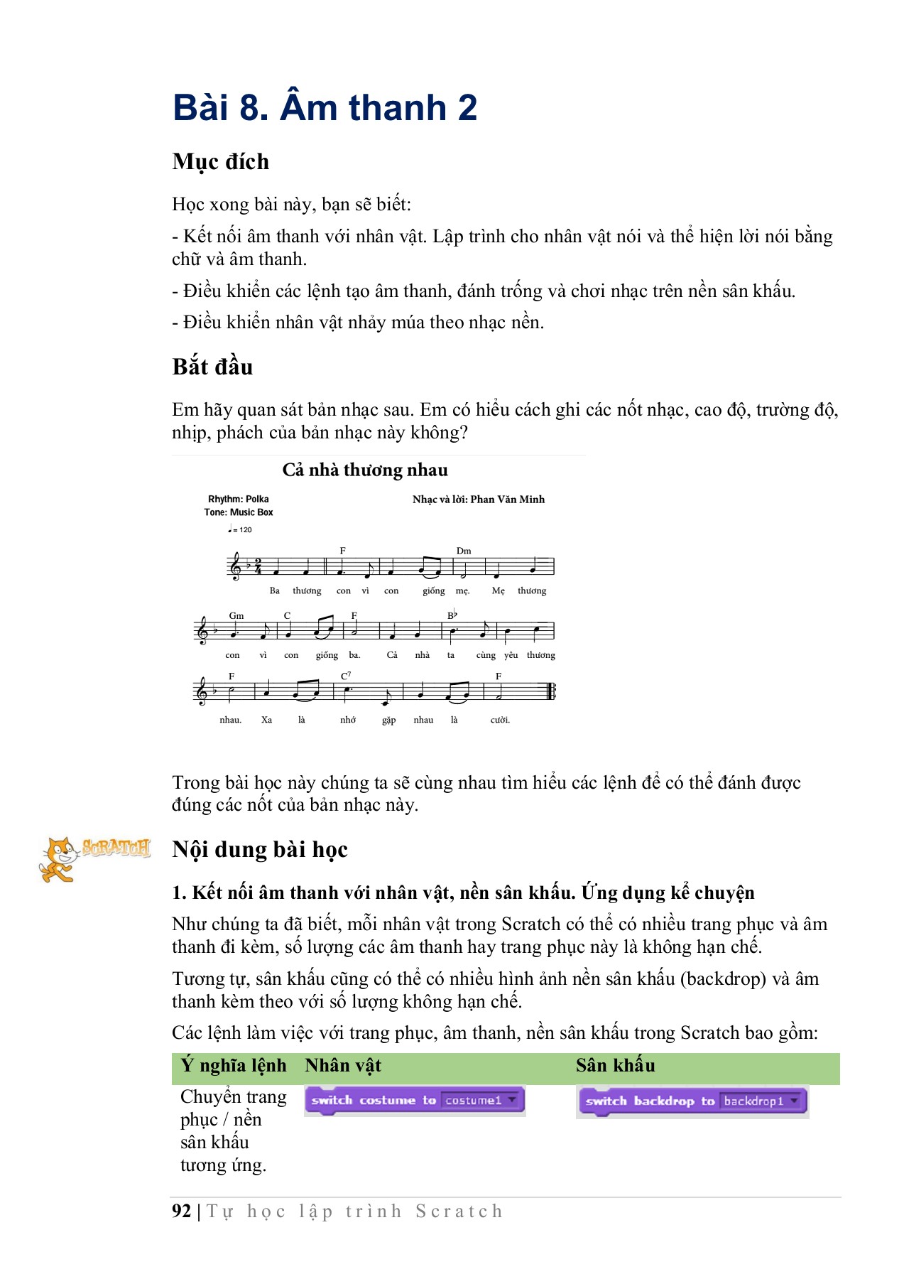 Tu hoc lap trinh Scratch - Phuong Lan - Page 92 | Flip PDF Online | PubHTML5