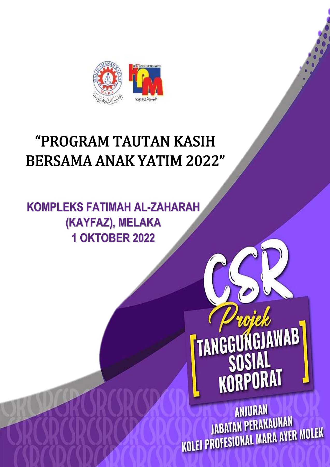 TENTATIF PROGRAM_KAYFAZ 2022 - faiezah Ali - Muka Surat 1 - 4 ...
