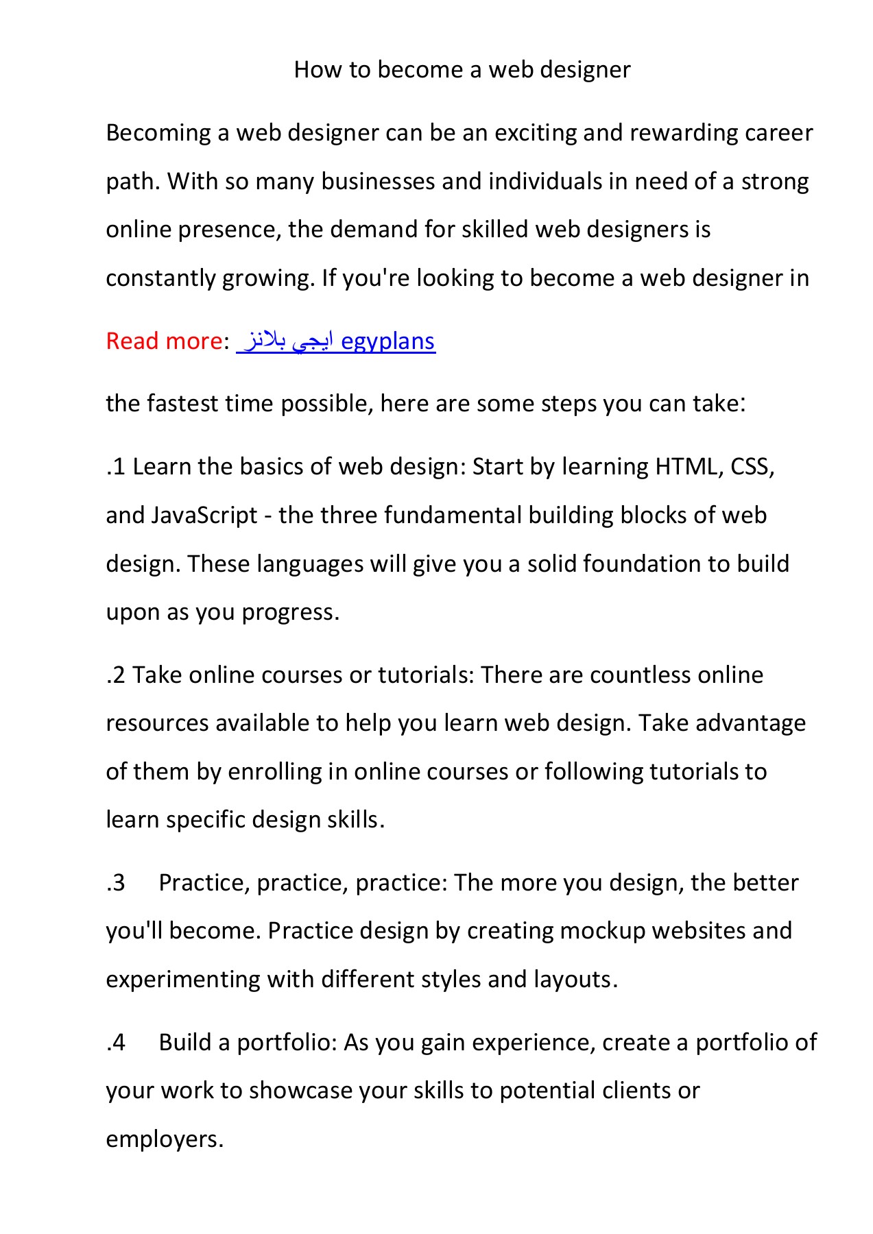 How to become a web designer - kazem alsaher - Page 1 - 2 | Flip PDF ...