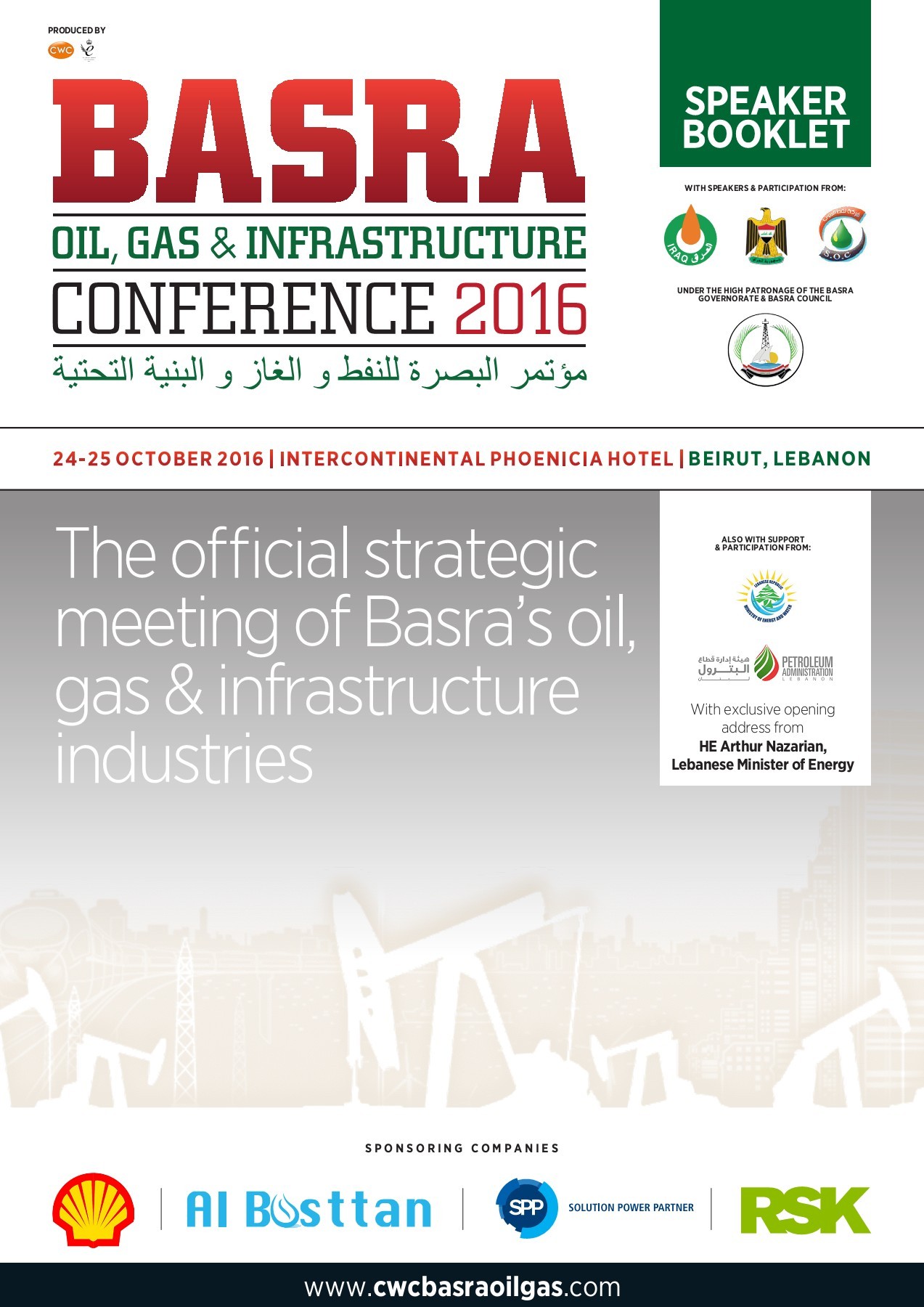 Basra Oil, Gas & Infrastructure Speaker Booklet - czuliani - Page 1 - 7 ...