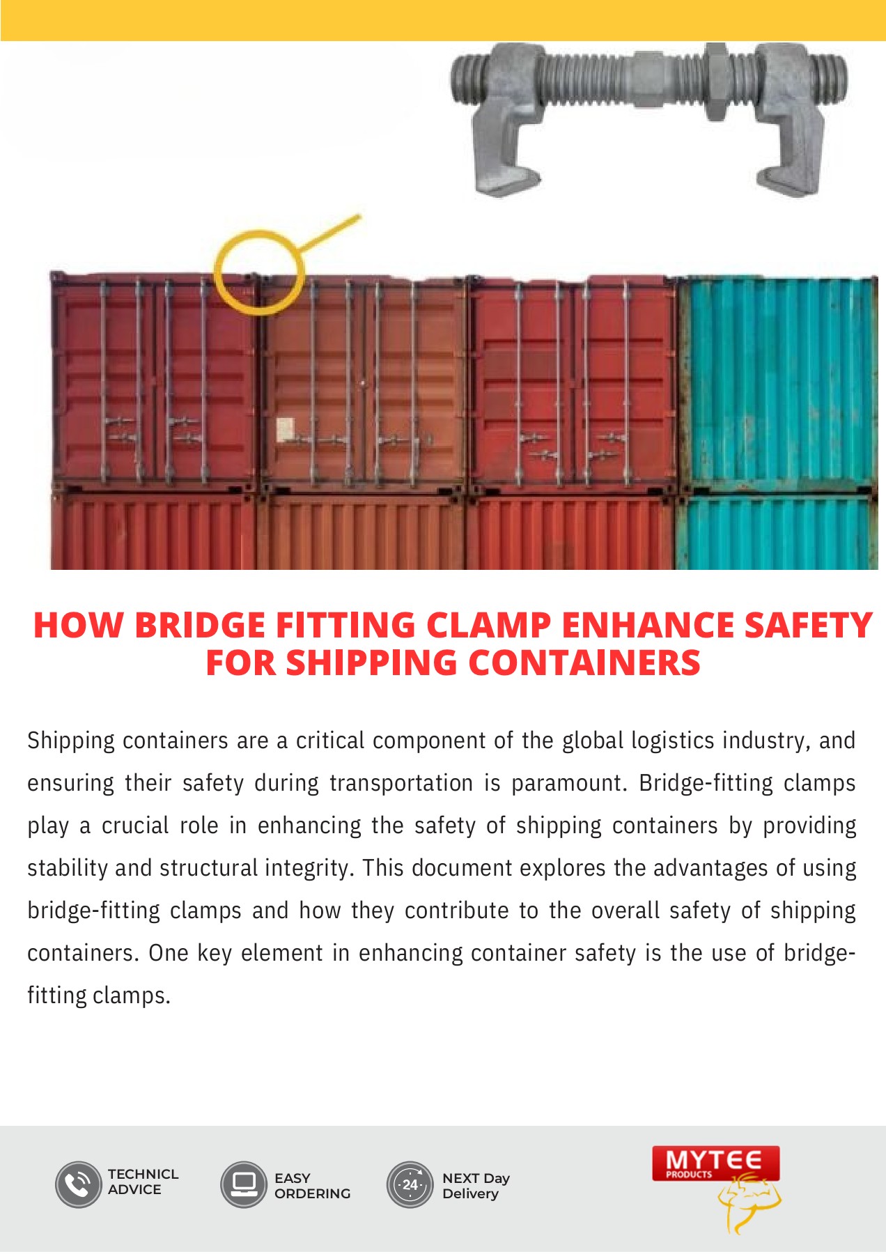 How BRIDGE FITTING CLAMP ENHANCE SAFETY FOR SHIPPING CONTAINERS ...
