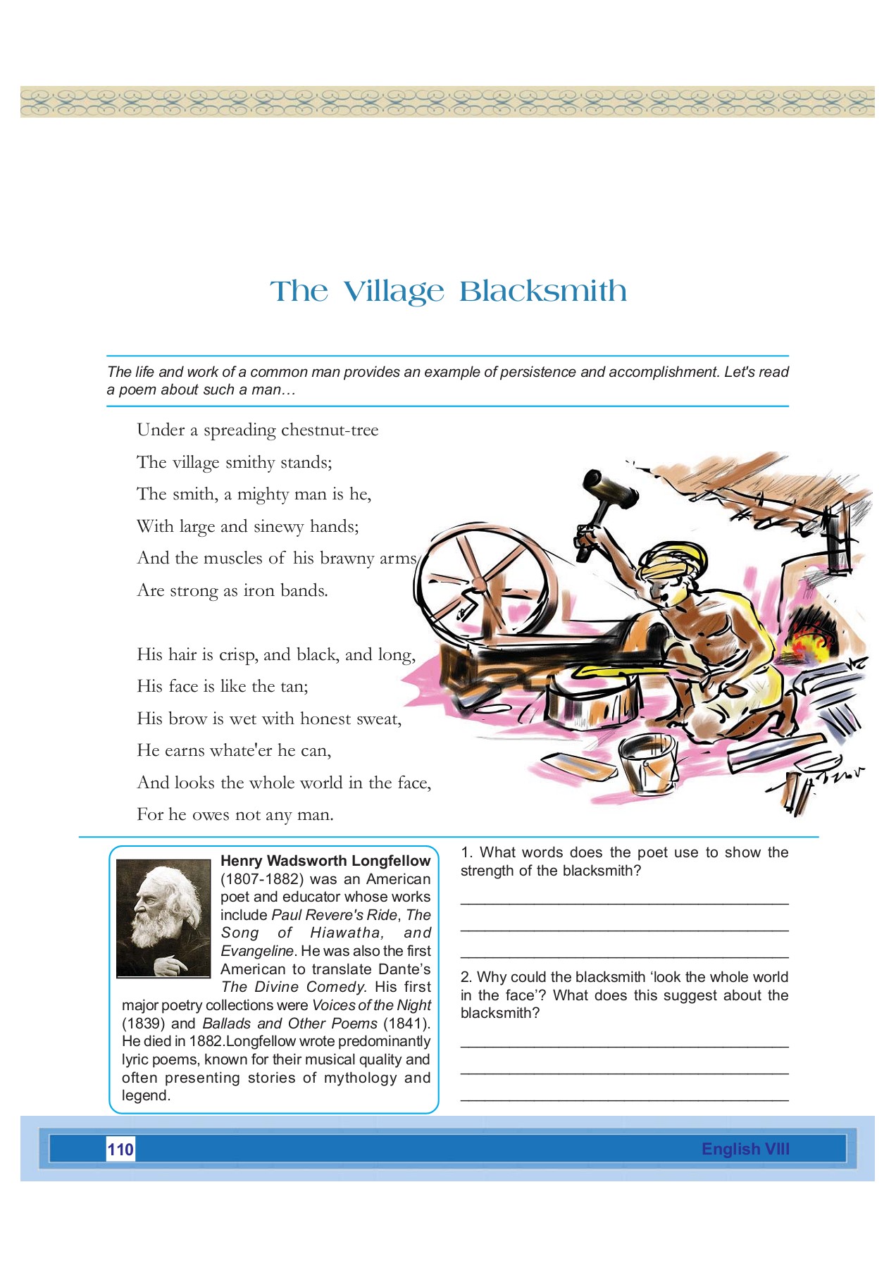 SCERT Kerala State Syllabus 8th Standard English Textbooks Part 1 - shiyasahmad555 - Page 110 ...