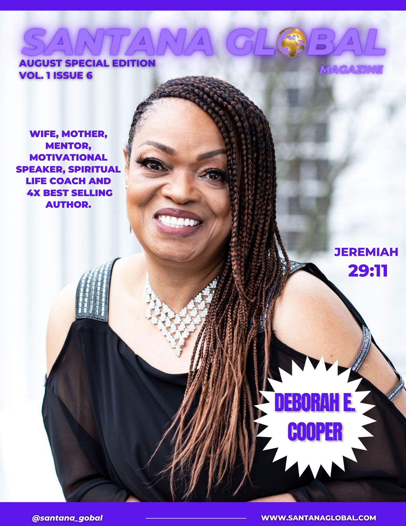 Santana Global Magazine Special Edition August 2022 - Deborah Cooper ...