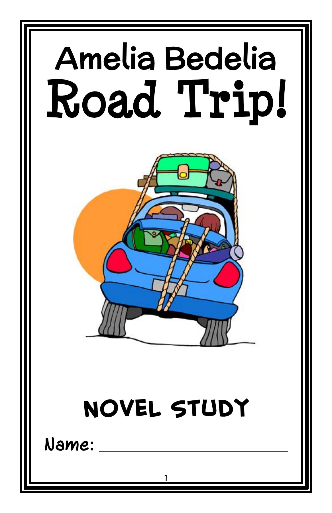 Amelia Bedelia Road Trip! Novel Study - by McMarie - sandylandx - Page ...
