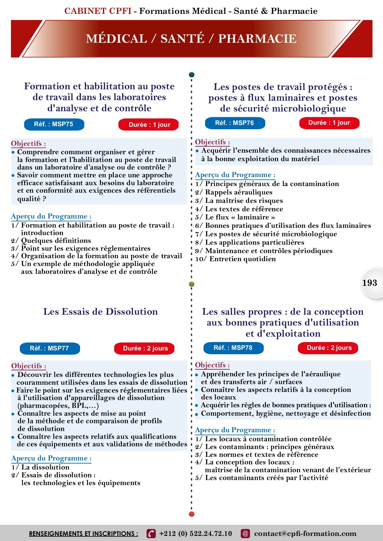 CATALOGUE OFFICIEL CPFI - INNOV MAROC - Page 193 | PDF Feuilletable en ...