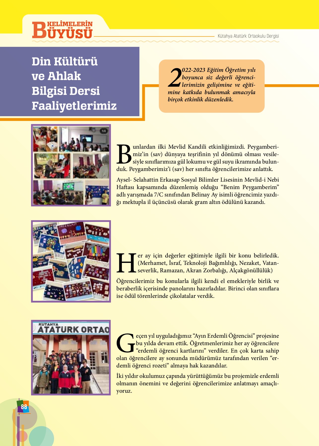 2023_KelimelerinBuyusu_03 - Istasyon Creative - Page 88 | Flip PDF Online | PubHTML5