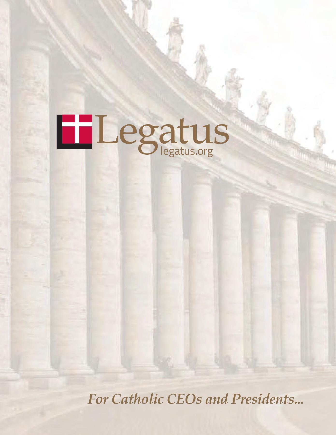 Welcome to Legatus! 2021 Edition - Legatus International - Page 1 - 22 ...