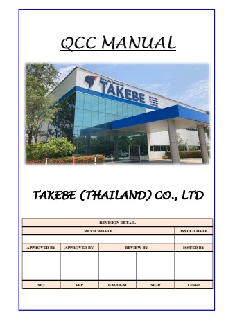 QCC Manual 2023 - Kueakun Siphum - Page 1 - 41 | Flip PDF Online | PubHTML5
