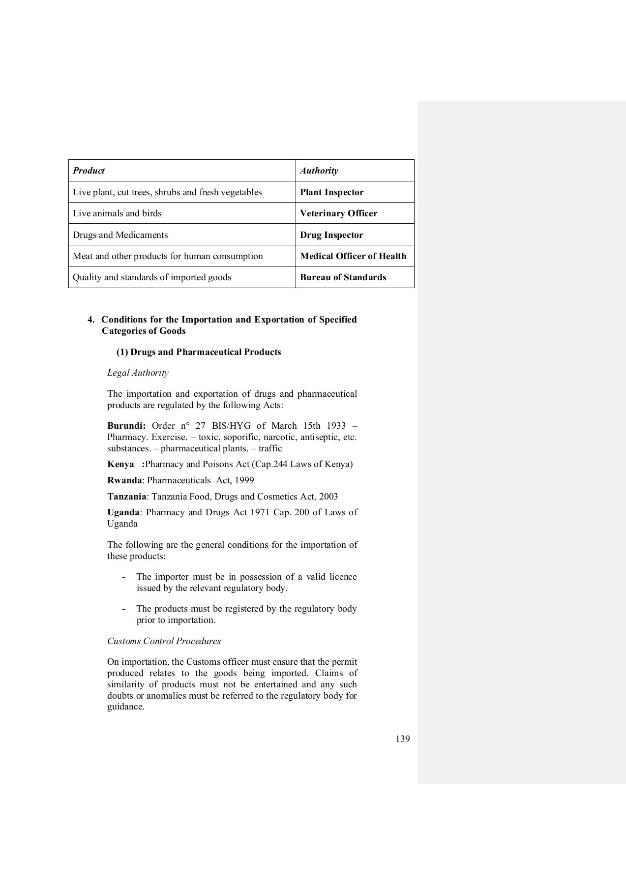 FINAL DRAFT PROCEDURE MANUAL - KAMPALA - Sessanga Jonathan - Page 139 ...