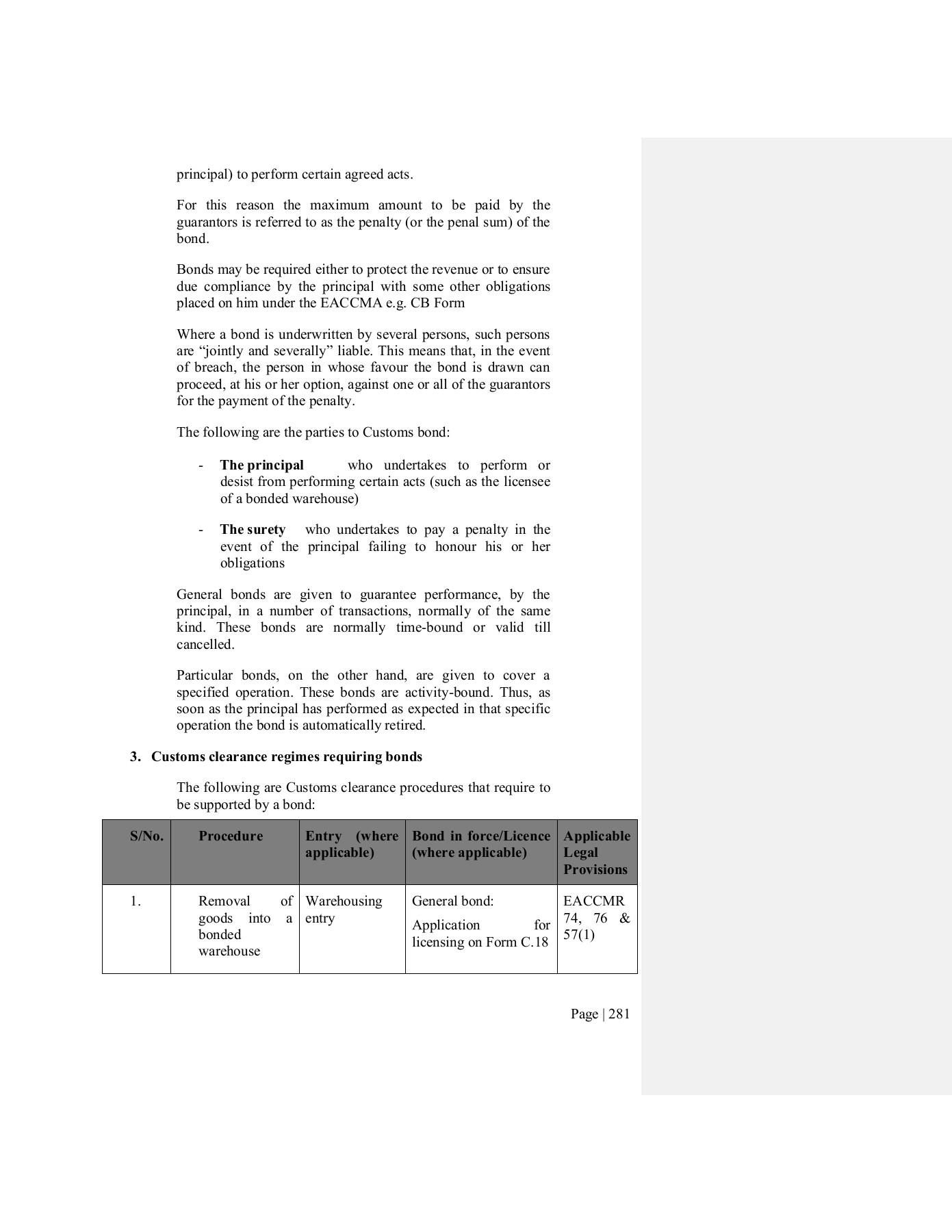 FINAL DRAFT PROCEDURE MANUAL - KAMPALA - Sessanga Jonathan - Page 281 ...
