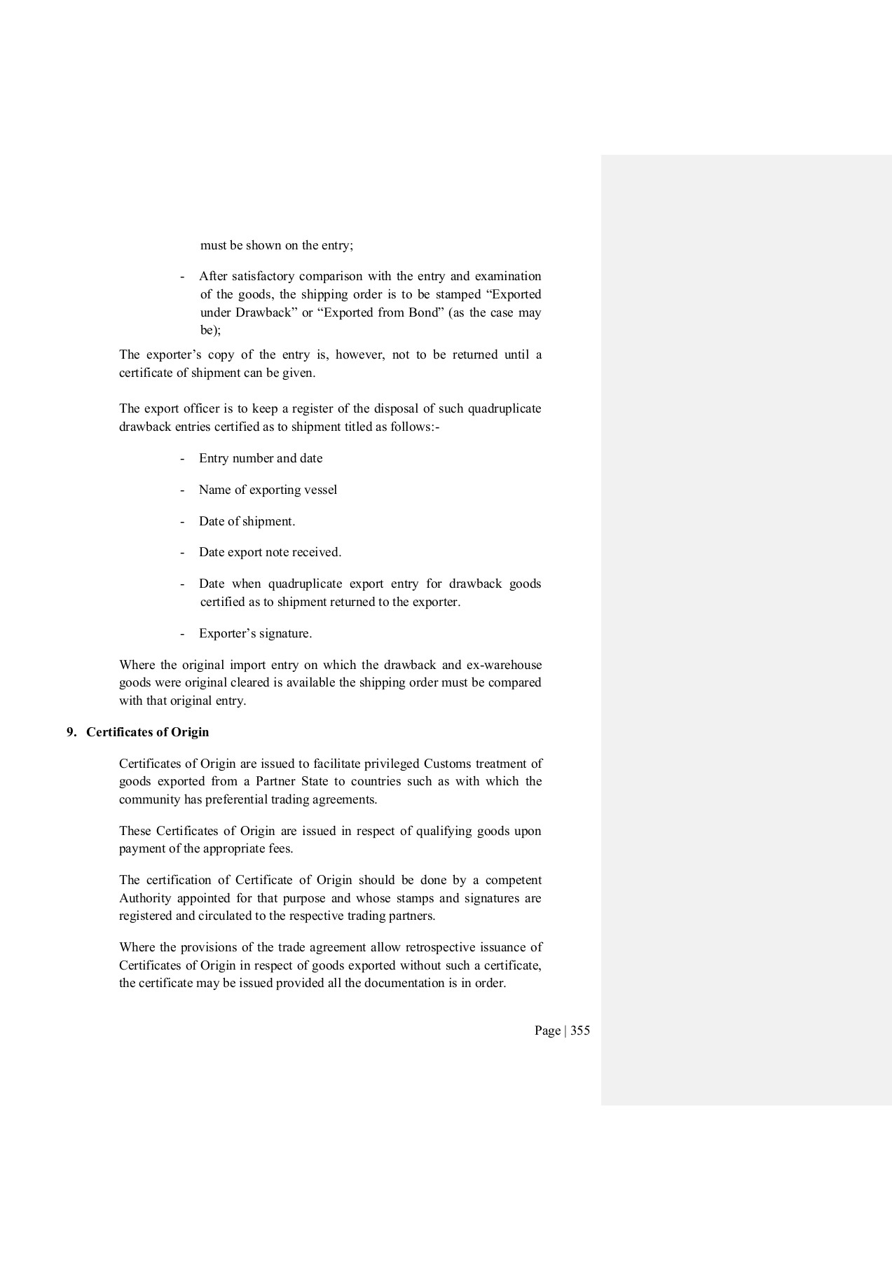 FINAL DRAFT PROCEDURE MANUAL - KAMPALA - Sessanga Jonathan - Page 355 ...