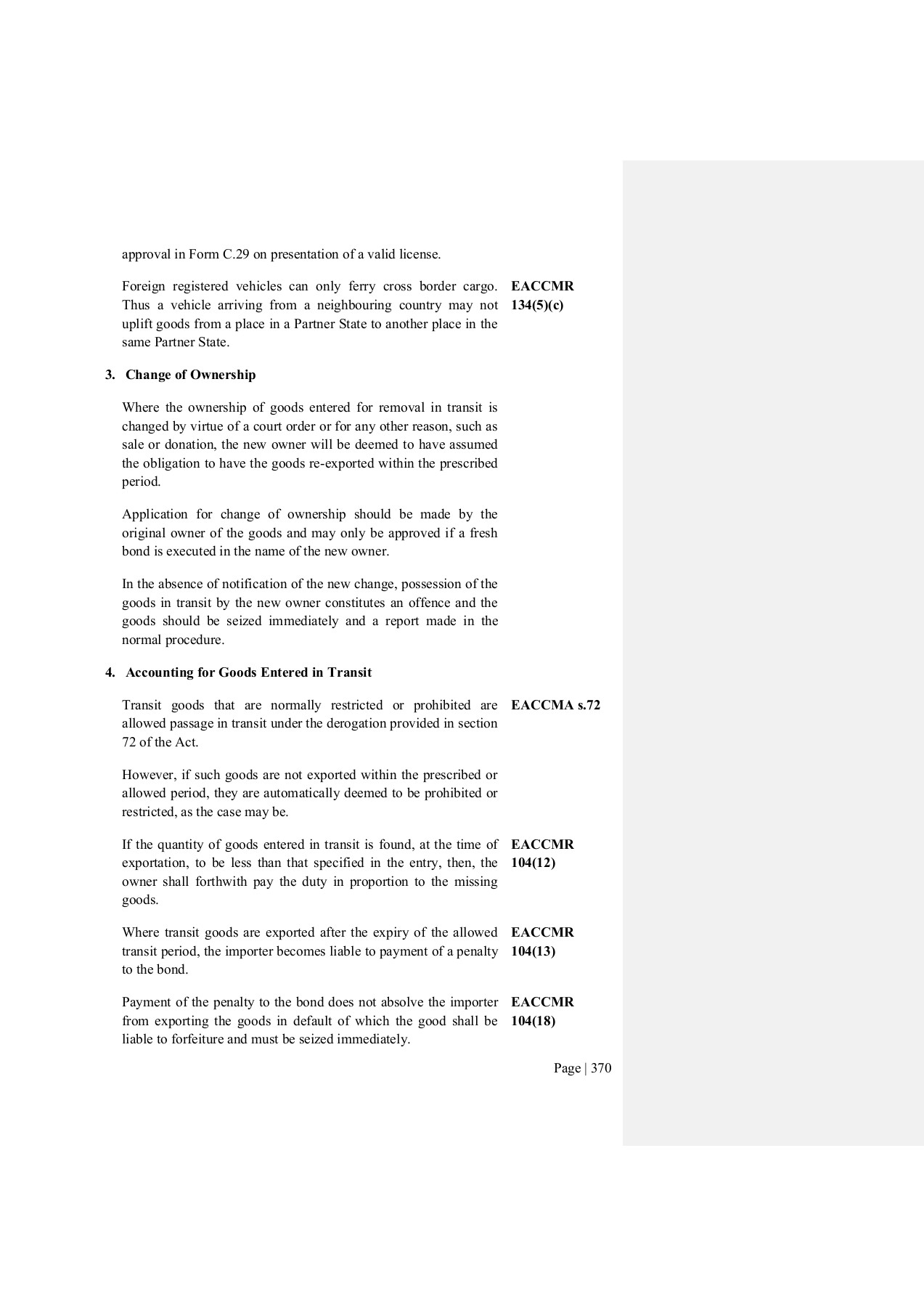 FINAL DRAFT PROCEDURE MANUAL - KAMPALA - Sessanga Jonathan - Page 370 ...