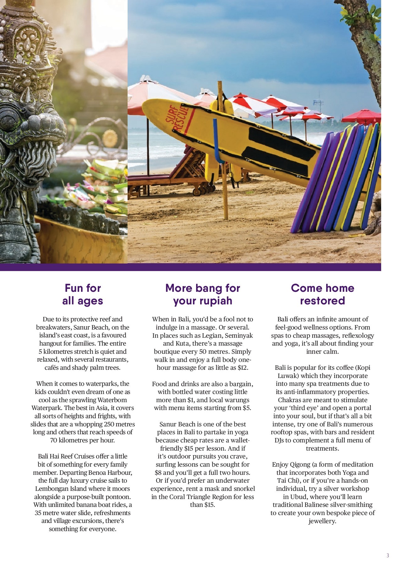 Bali Brochure 2017 - housetravel2017 - Page 7 | Flip PDF Online | PubHTML5