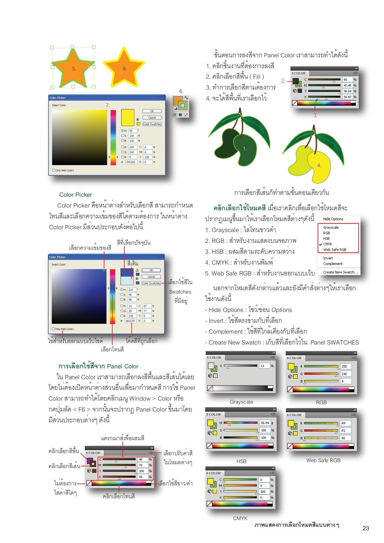 illustrator CS4 - กศน.ตําบลบางหญ้าแพรก นางสาวอมรรัตน์ เสนสรสัง - หน้าหนังสือ 30 | พลิก PDF ...