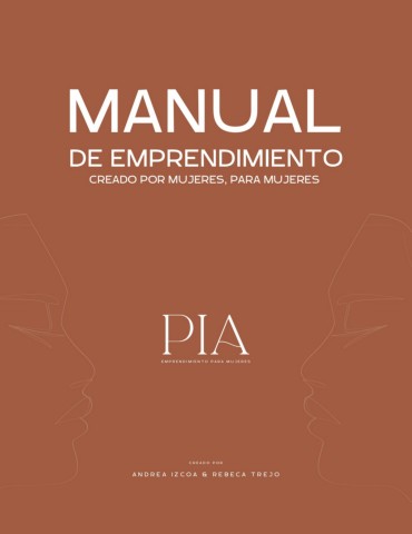 MANUAL DE EMPRENDIMIENTO PARA MUJERES - PIA