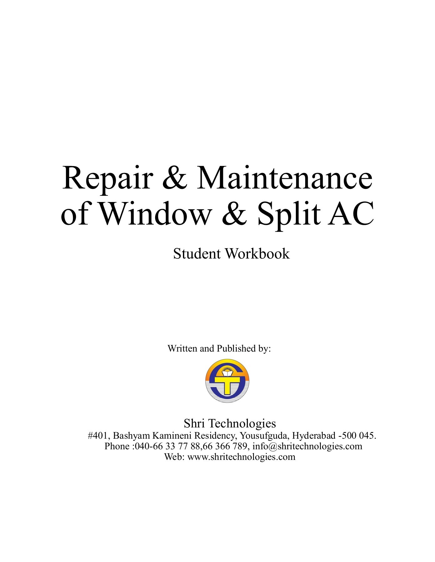 Repair and Maintenance of Window and Split AC - sarath.bhushan - Page 1 ...