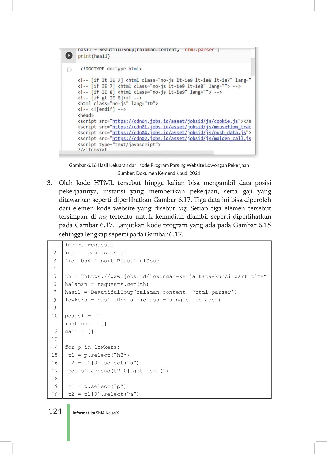 INFORMATIKA-BS-KLS_X - wiwid adiyanti - Halaman 134 | PDF Online | PubHTML5
