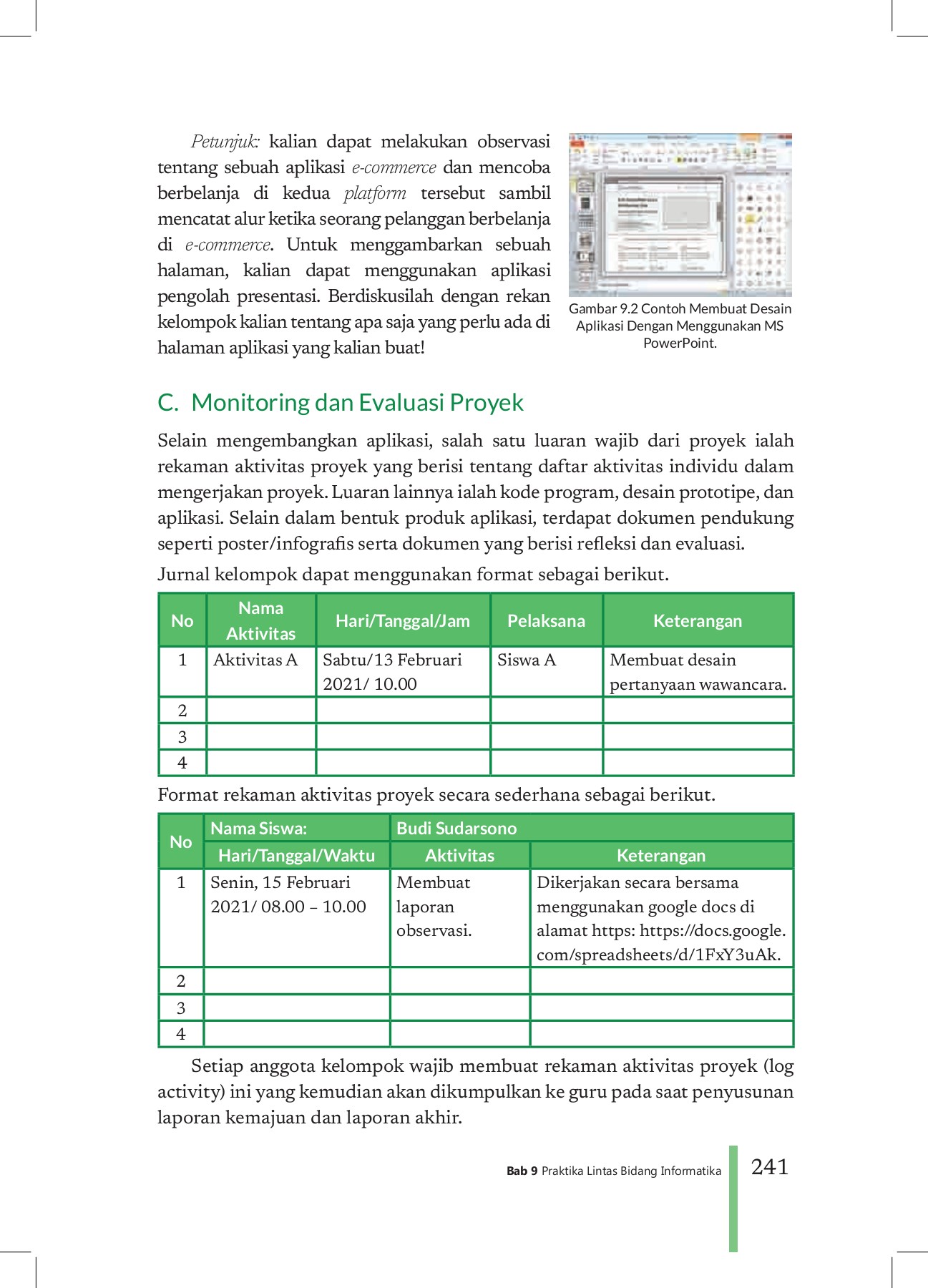 INFORMATIKA-BS-KLS_X - wiwid adiyanti - Halaman 251 | PDF Online | PubHTML5
