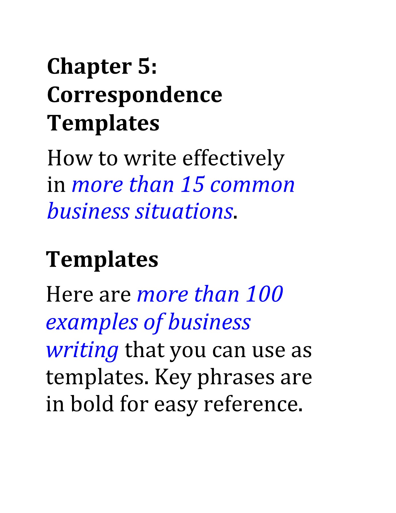 TEMPLATES Business Writing Essentials - Phi - Ngo Thanh - Page 1 - 50 ...