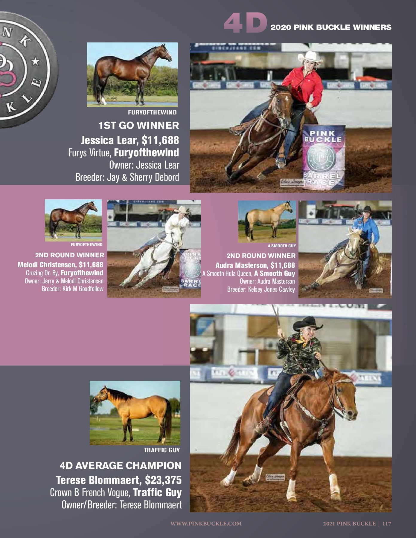 Pink Buckle 2021 Race Program and Stallion Guide - trishaj1 - Page 119 ...