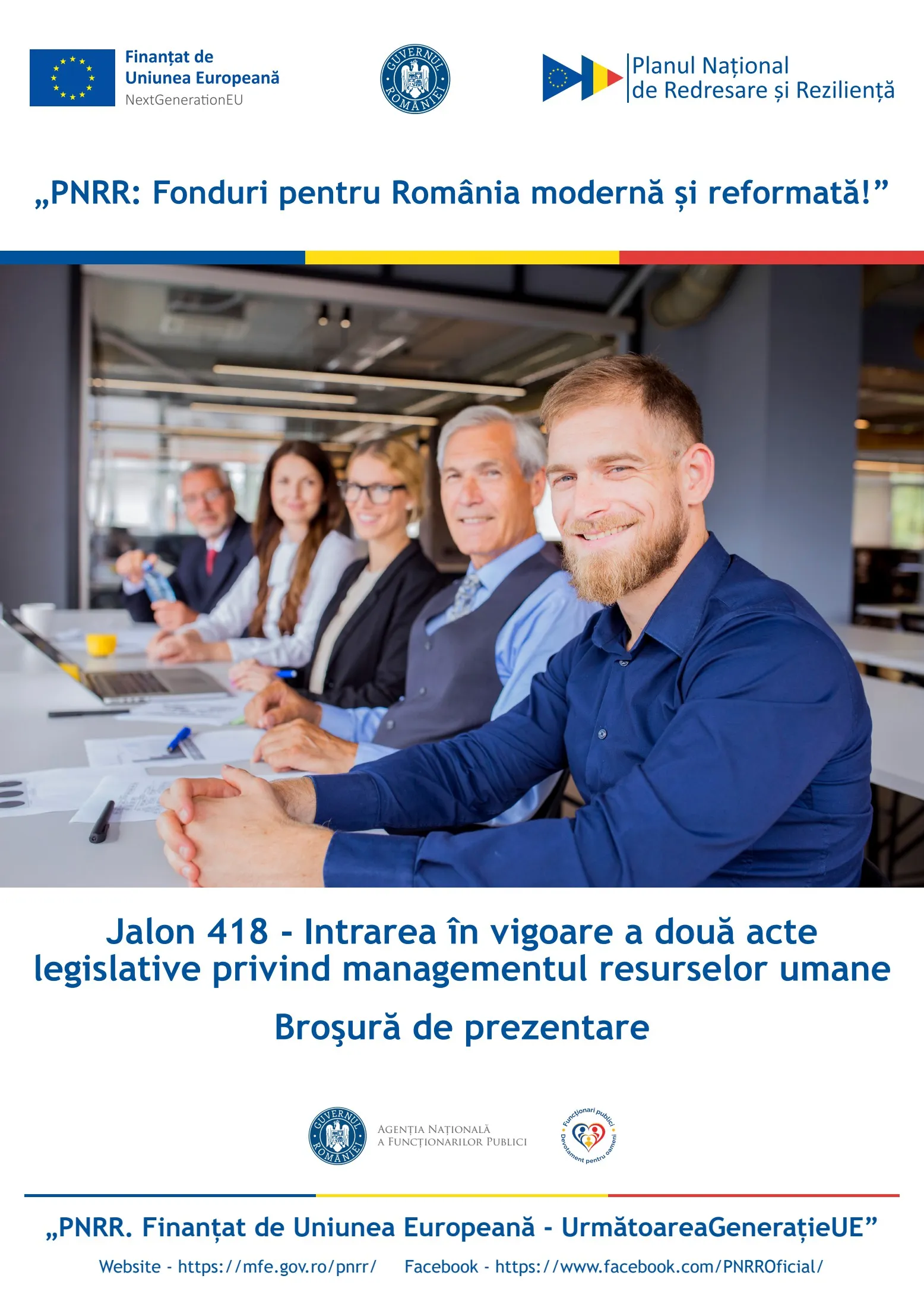 Brosură ANFP - Agenţia Naţională a Funcţionarilor Publici (ANFP ...