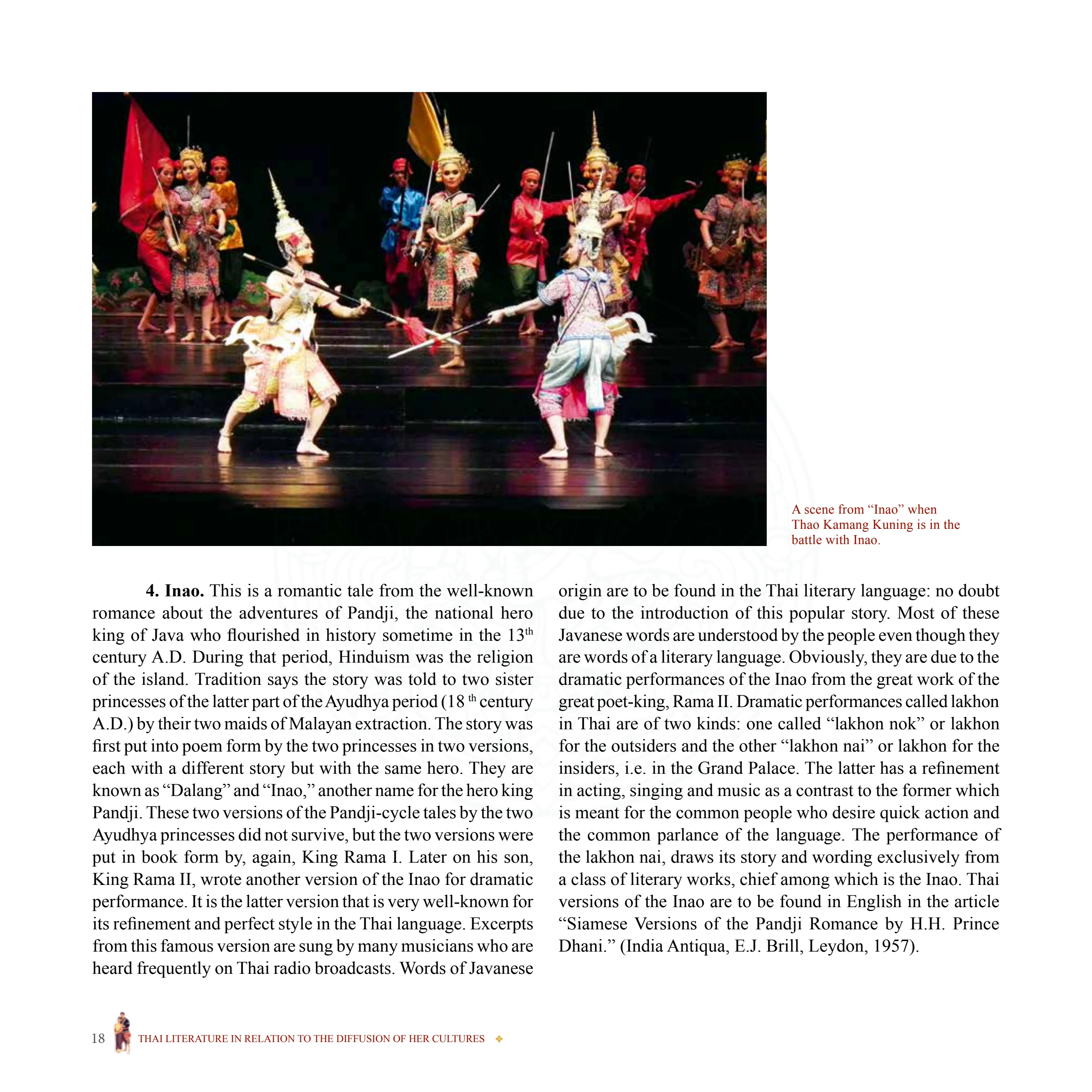 Thai Literature in Relation to the Diffusion of Her Cultures - ห้องสมุด ...