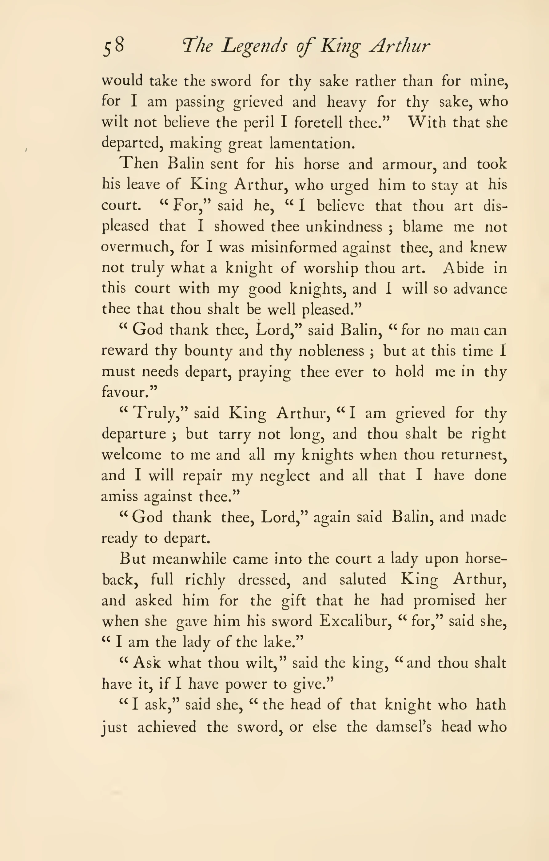 The Legends of King Arthur and His Knights - ห้องสมุดเฉลิมพระเกียรติ ๕๐ ...