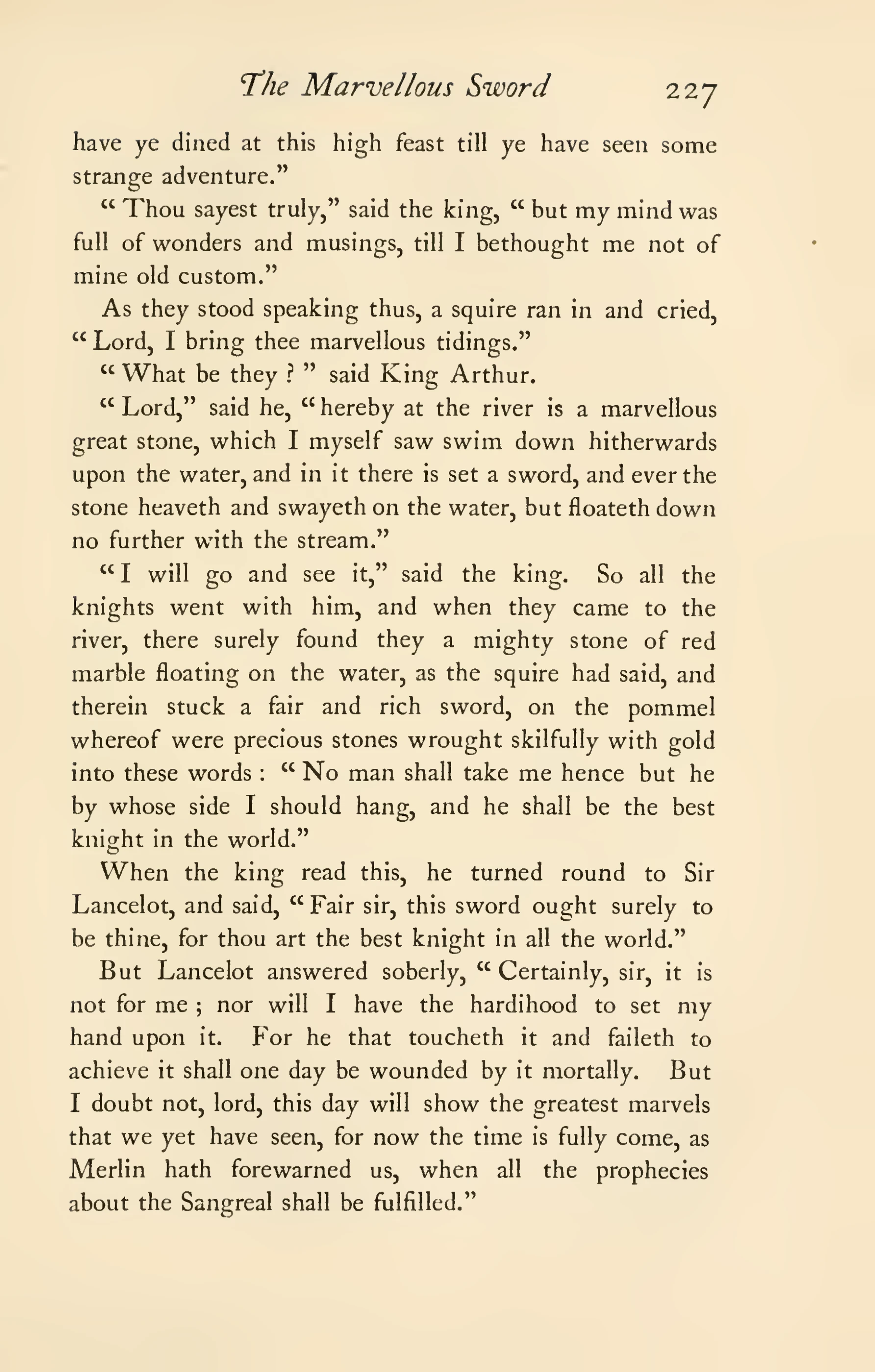 The Legends of King Arthur and His Knights - ห้องสมุดเฉลิมพระเกียรติ ๕๐ ...