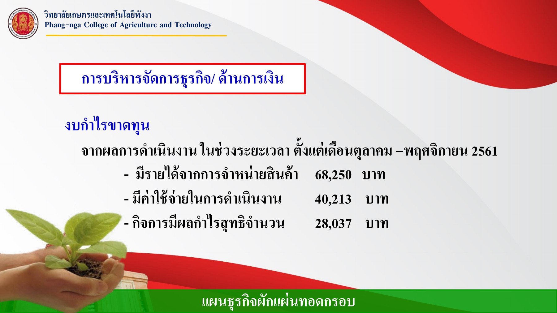 PPT ศูนย์บ่มเพาะชาติ - Siriporn Phechklieng - หน้าหนังสือ 29 | พลิก PDF ...