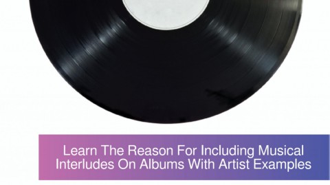 Learn The Reason For Including Musical Interludes On Albums With Artist ...